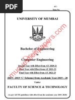 Computer Engineering Syllabus Sem Viii Mumbai University | PDF ...