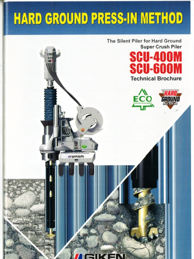 Giken - Hard Ground Press-In Method | PDF