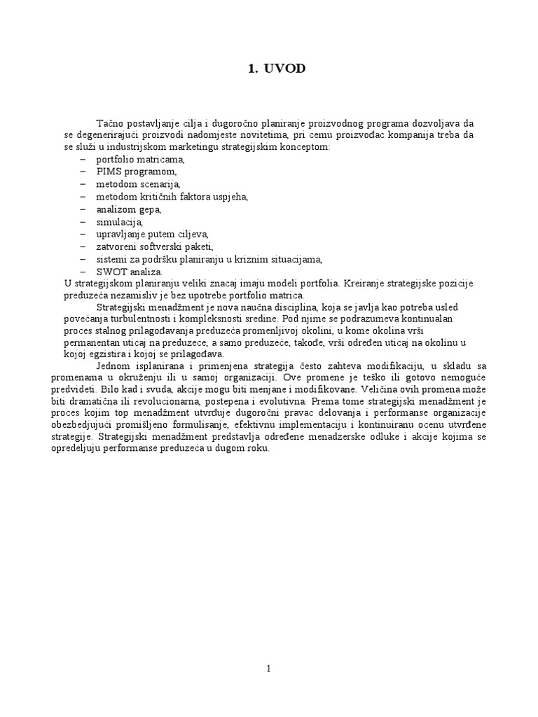 Primena Portfolio Metode | PDF