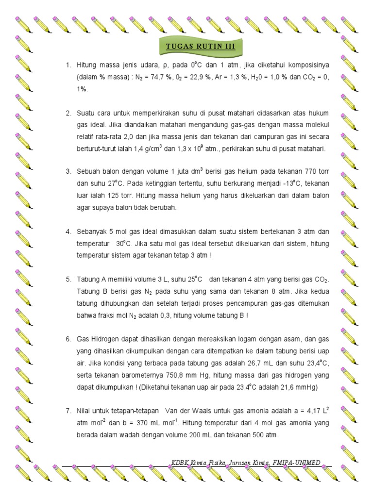 Tugas Rutin III | PDF