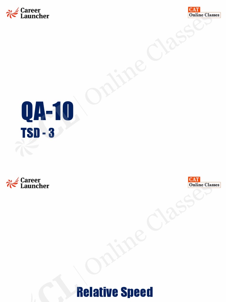Qa 10 TSD-3 | PDF | Speed | Swimming
