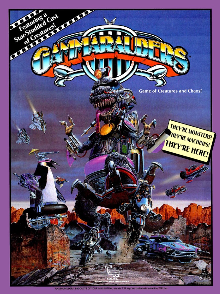 Gammarauders - Base Set (TSR7105) | PDF | Tsr, Inc. | Gaming