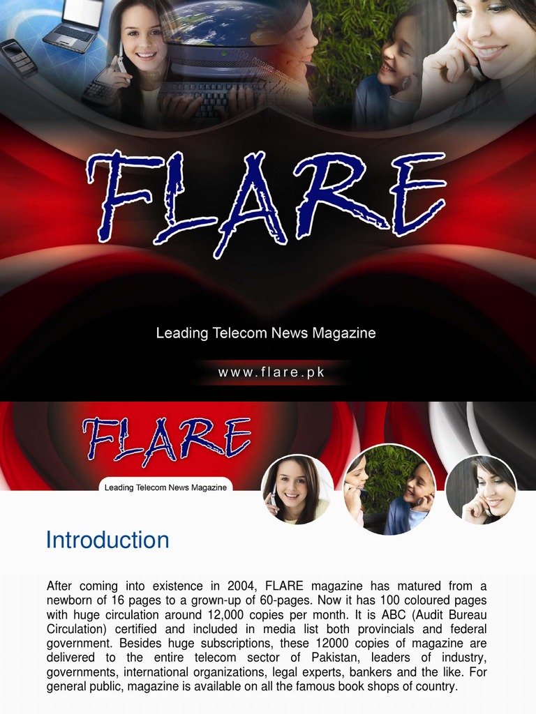 Flare Magazine Presentation | PDF | Magazines | Pakistan