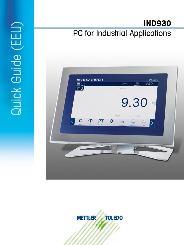 R00 MAN QG IND930 INDpro ML EEU | PDF | Software | Computing