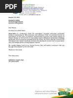 BFP Request Letter | PDF