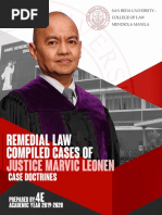 Civil Procedure Doctrines Complete JUDGE GENER GITO SYLLABUS | PDF ...