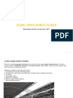 Long Span Steel Structure Solutions | PDF | Truss | Architectural Design
