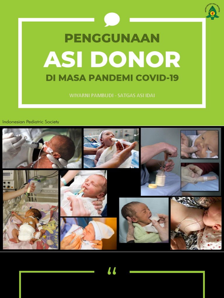 Penggunaan: Asi Donor | PDF