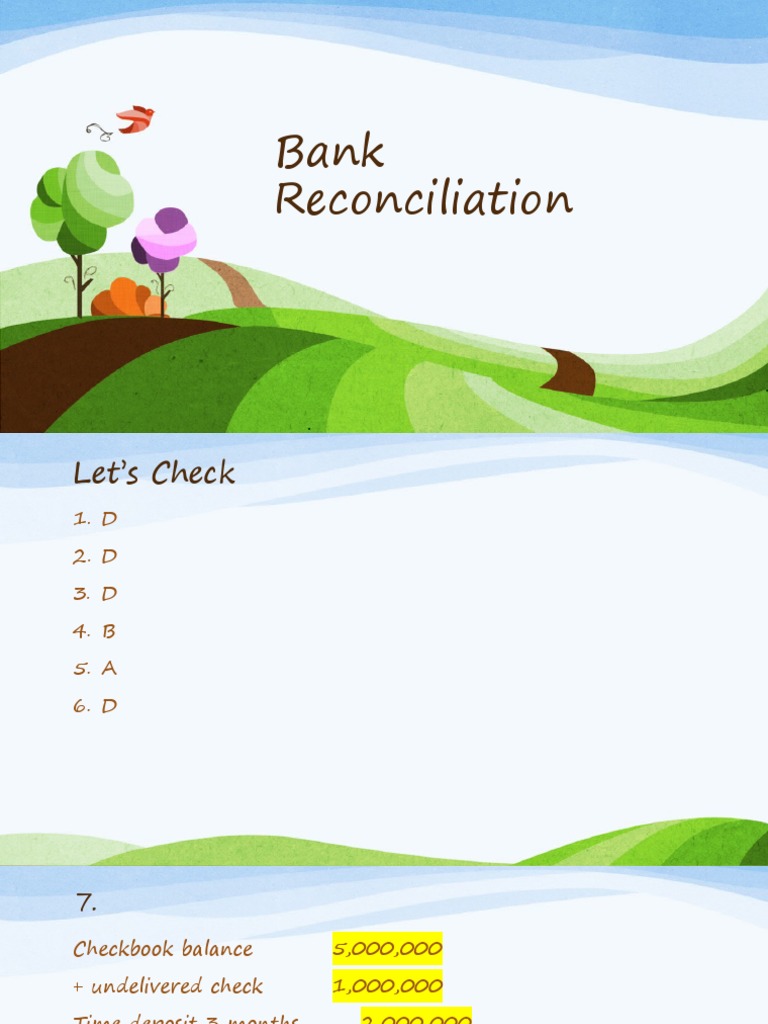 Bank Reconciliation Process Explained | PDF | Finance & Money Management