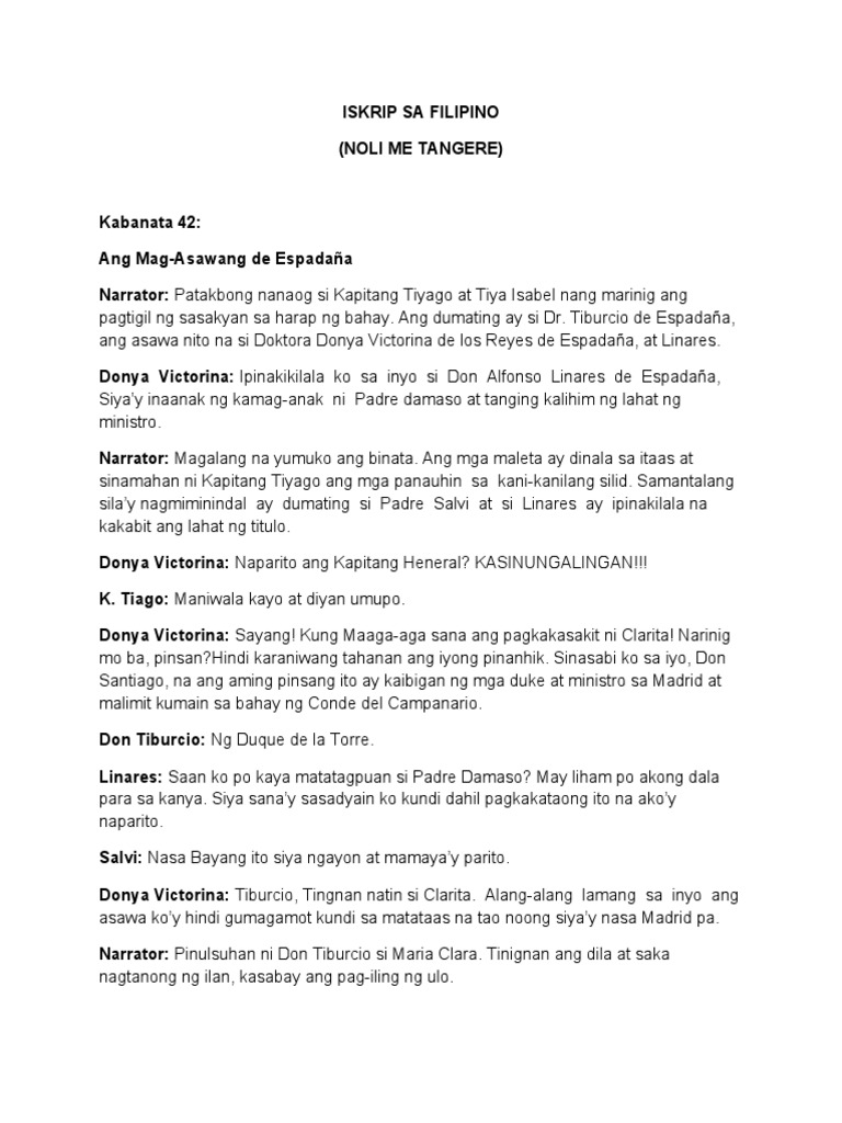 Iskrip Sa Filipino | PDF