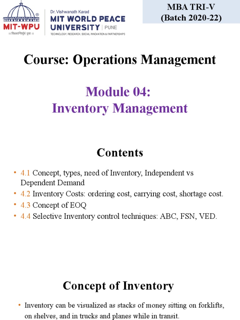 Selective Inventory Control Techniques | PDF | Inventory | Economies
