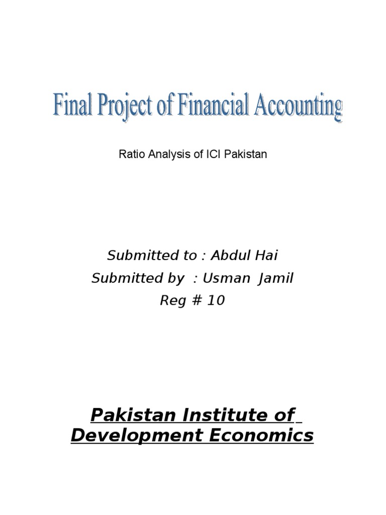 Muhammad Usman Jamil | PDF | Dividend | Revenue