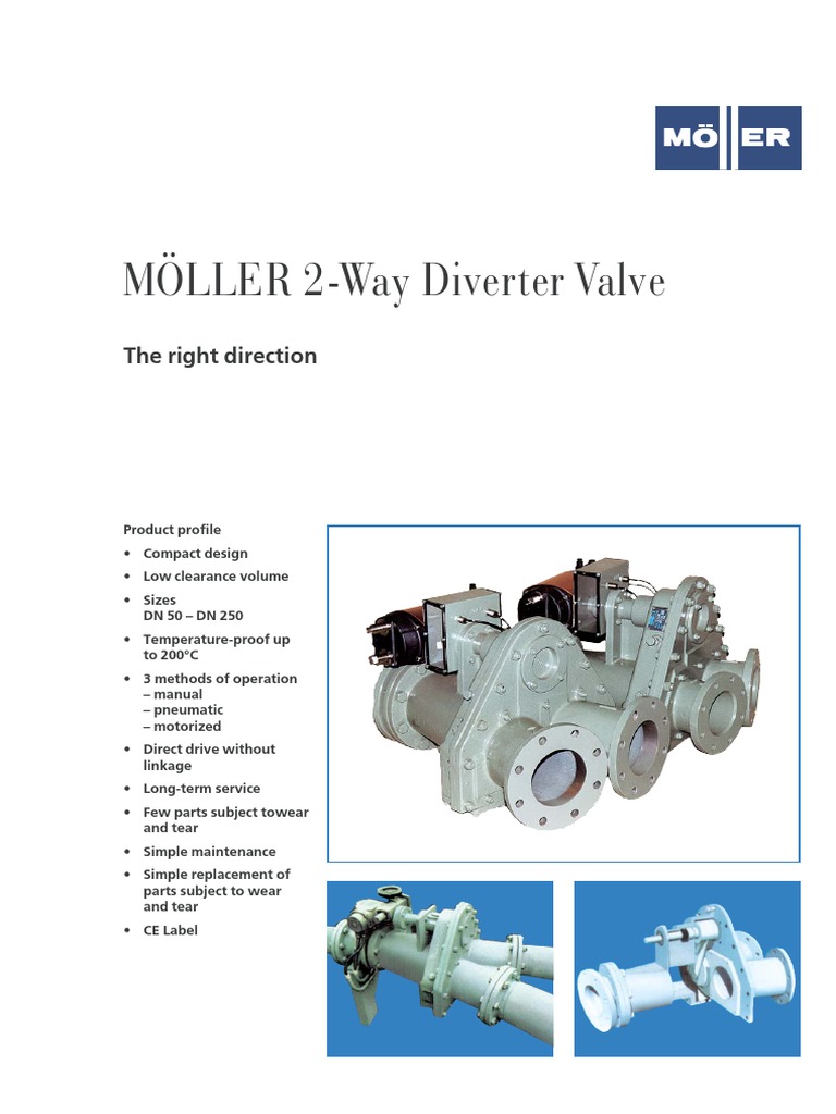 2-Way Diverter Valve | PDF | Valve | Building Engineering