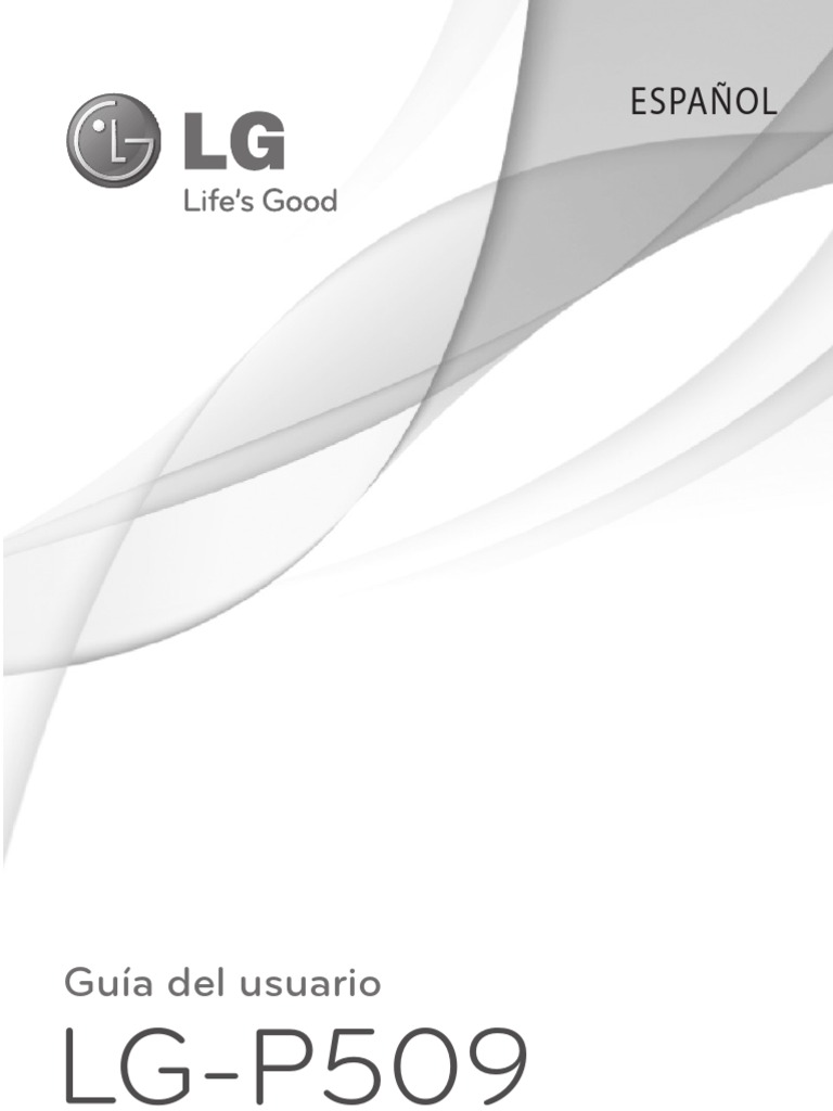 LG-P509 TMUS Spanish | PDF | USB | Wifi