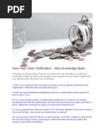 Xero User Manual | PDF | Invoice | Payments