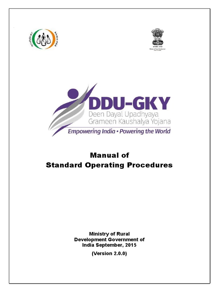 Sop - Ddu - Gky 1 | PDF | Vocational Education