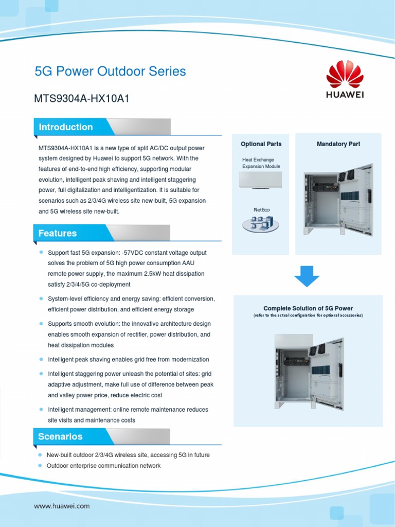 5G Power Outdoor Series-MTS9304A-HX10A1 (01075308-002) Datasheet | PDF ...