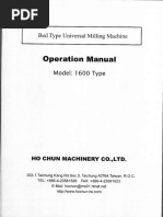 Machine Shop Standard Operating Procedures | PDF | Drilling | Machining