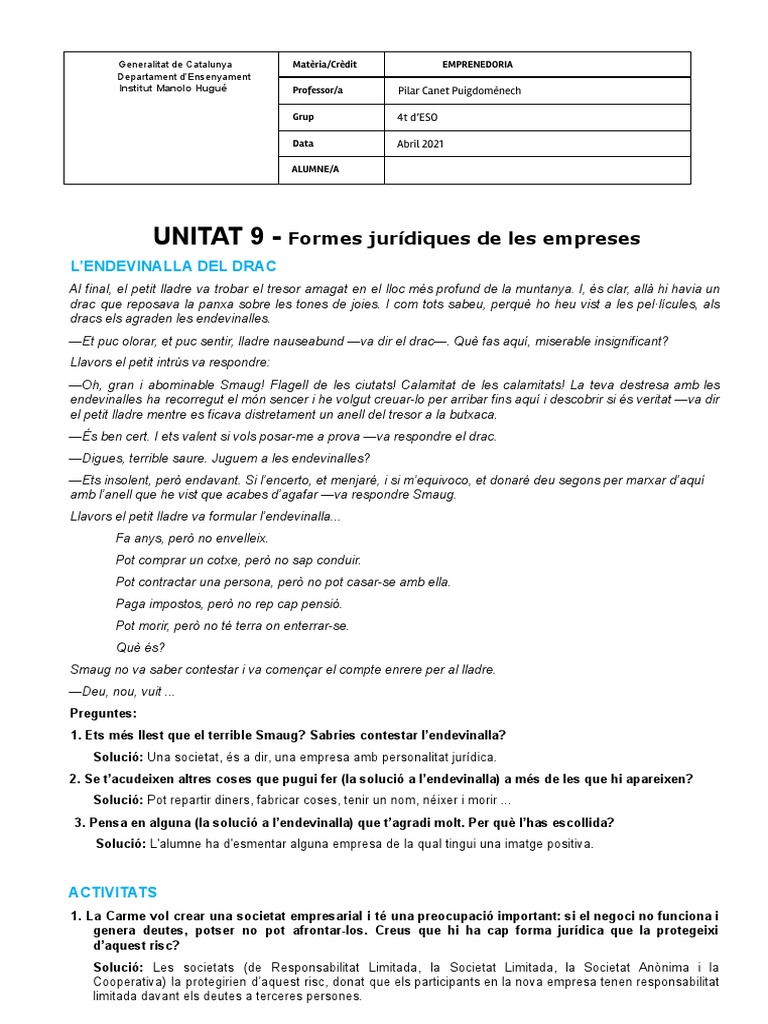 S4 Emp U09 ActSolucionari | PDF