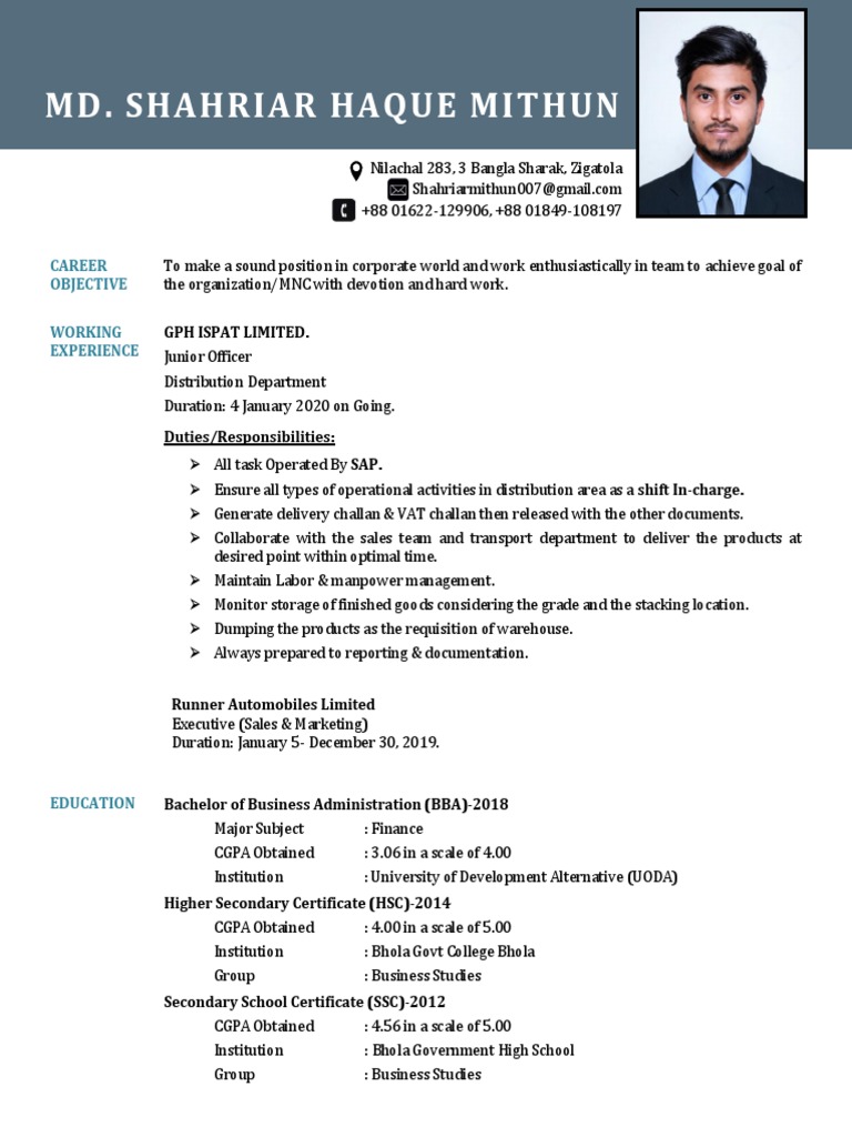 Mithun CV | Download Free PDF | Computing