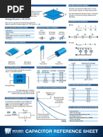 Capacitor Chart | PDF | Capacitor | Qualia