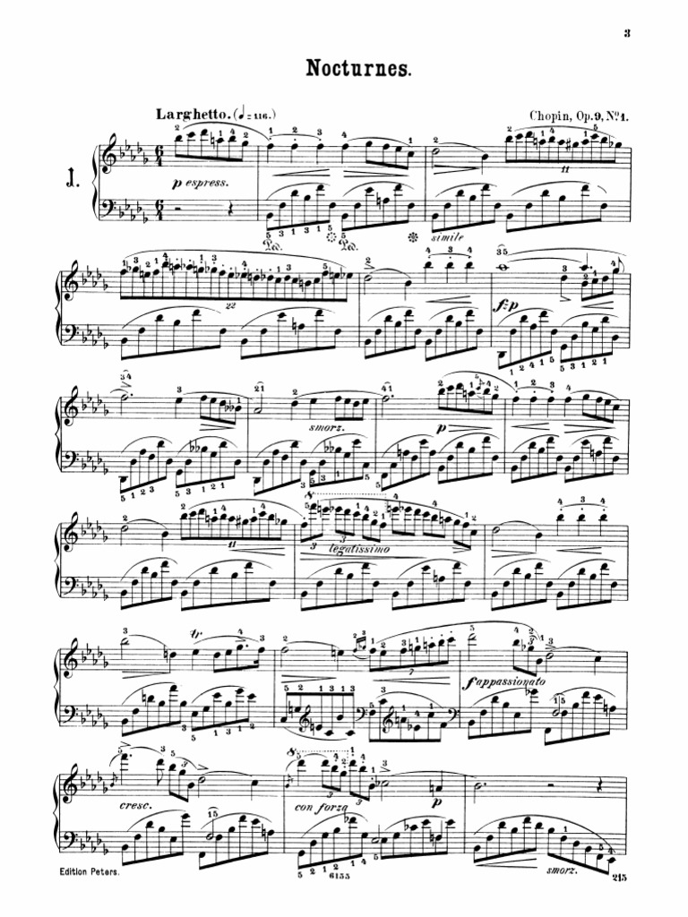 Chopin Nocturnes | PDF