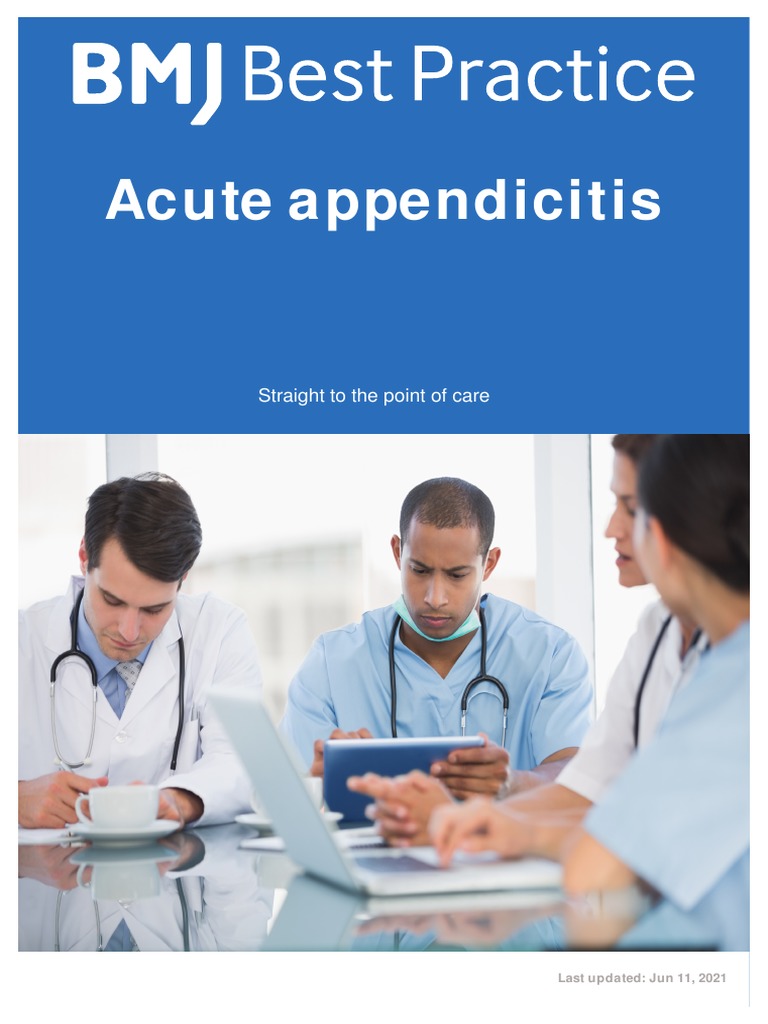 Acute Appendicitis | Download Free PDF | Medical Imaging | Medical Ultrasound