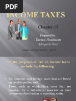 Ias 12 Notes | PDF | Expense | Taxes