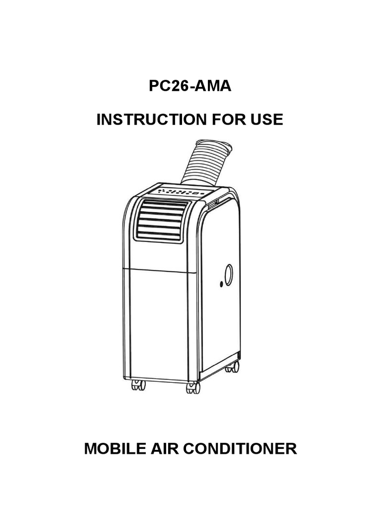 AMB-10-owners-manual-1 (Ariel Portable AC) | PDF | Air Conditioning ...