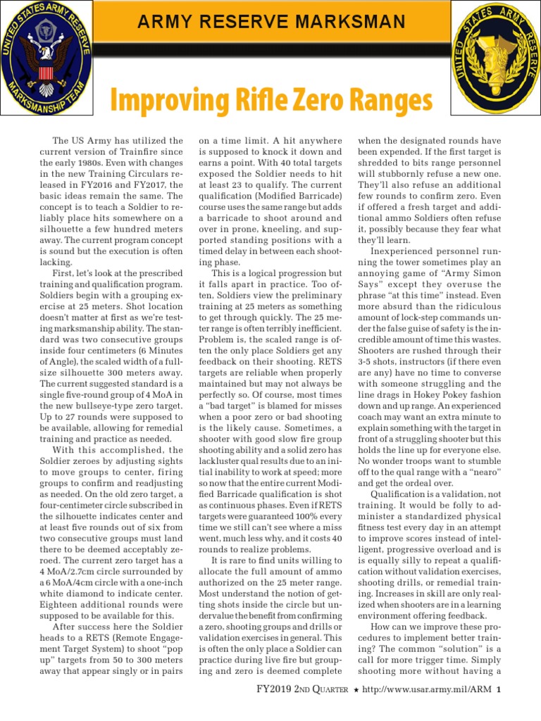 Barrio Module | PDF | Shooting | Minute And Second Of Arc