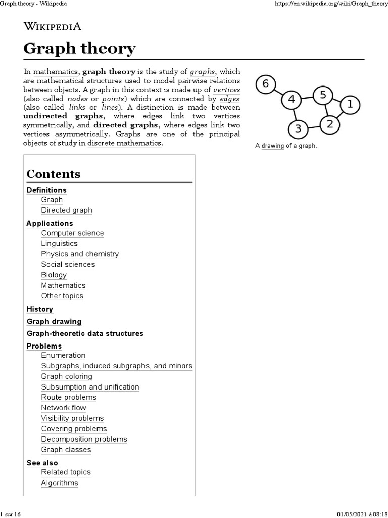 Graph Theory With Applications - Included | PDF | Graph Theory | Vertex (Graph Theory)