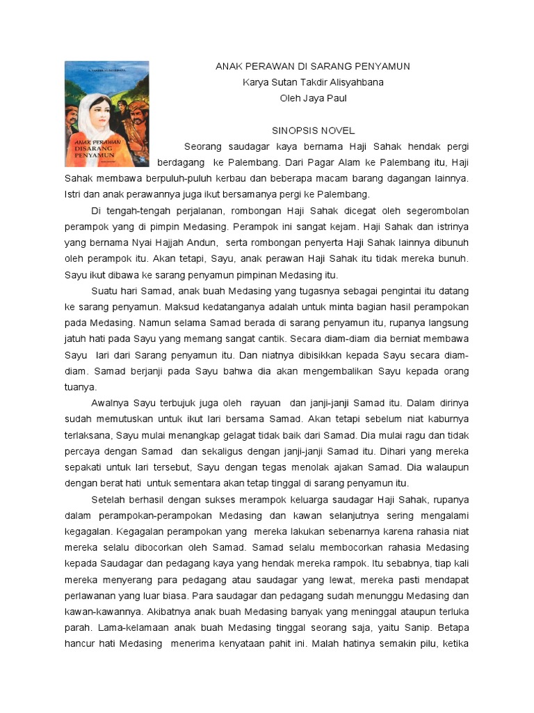 Sayu dan Medasing: Kisah Penyamun | PDF