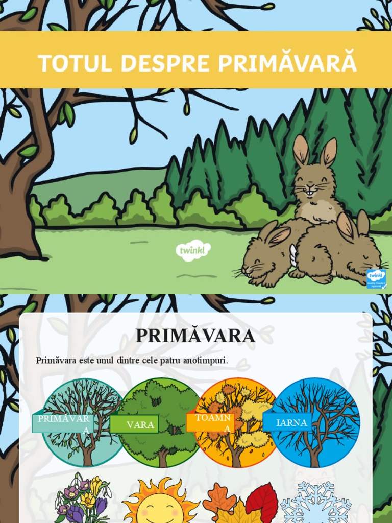 Totul Despre Primavara PowerPoint | PDF