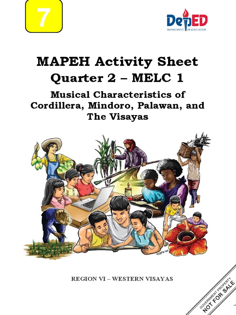 MAPEH Activity Sheet: Quarter 2 - MELC 1 | PDF | Songs | Learning