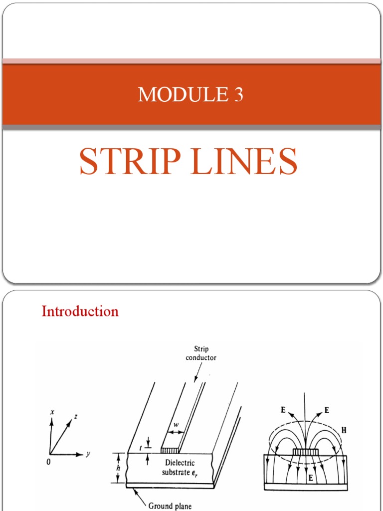 Understanding Strip Lines in MMICs | PDF | Technology & Engineering