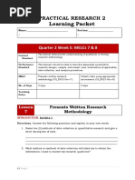 1 - Descriptive Research Design - Pr2 | PDF | Survey Methodology ...