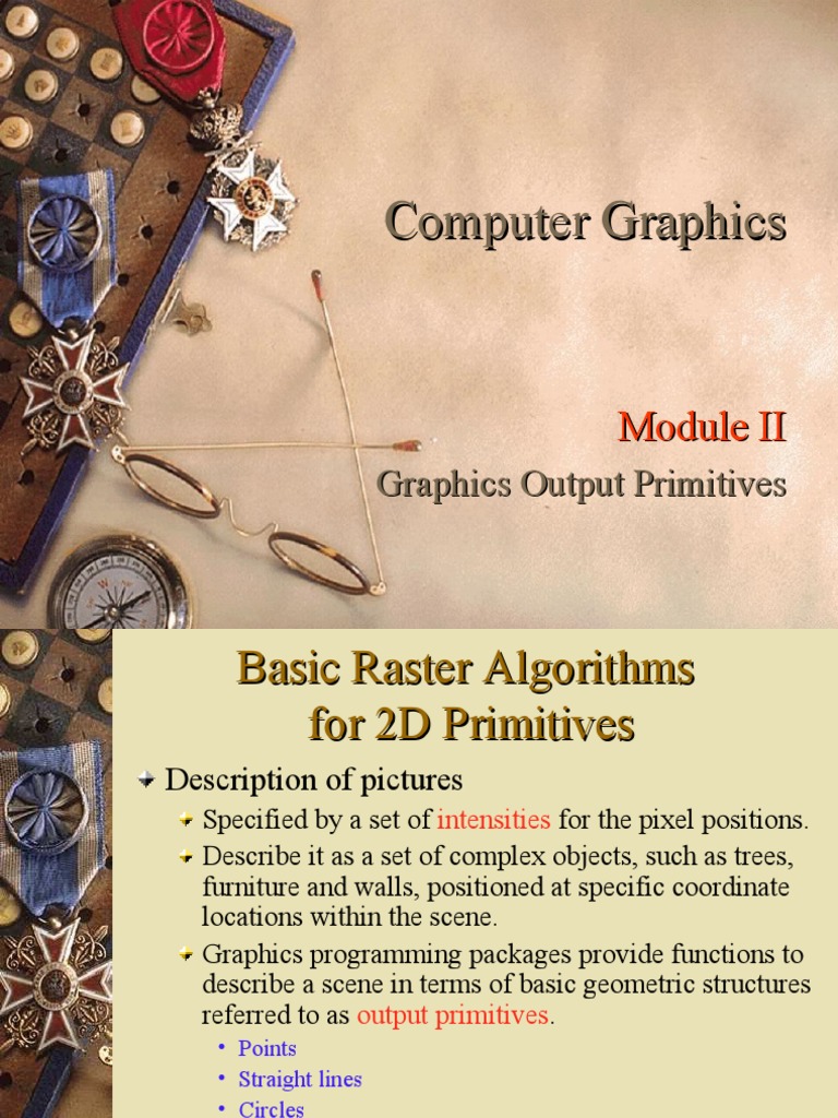 Line and Circle Drawing Algorithms | PDF | Algorithms | Computer Science Line and Circle Drawing Algorithms | PDF | Algorithms | Computer Science