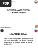 Basic Concepts of Gender and Development | PDF | Gender | Gender Studies
