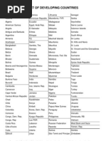IDB Member Countries List | PDF