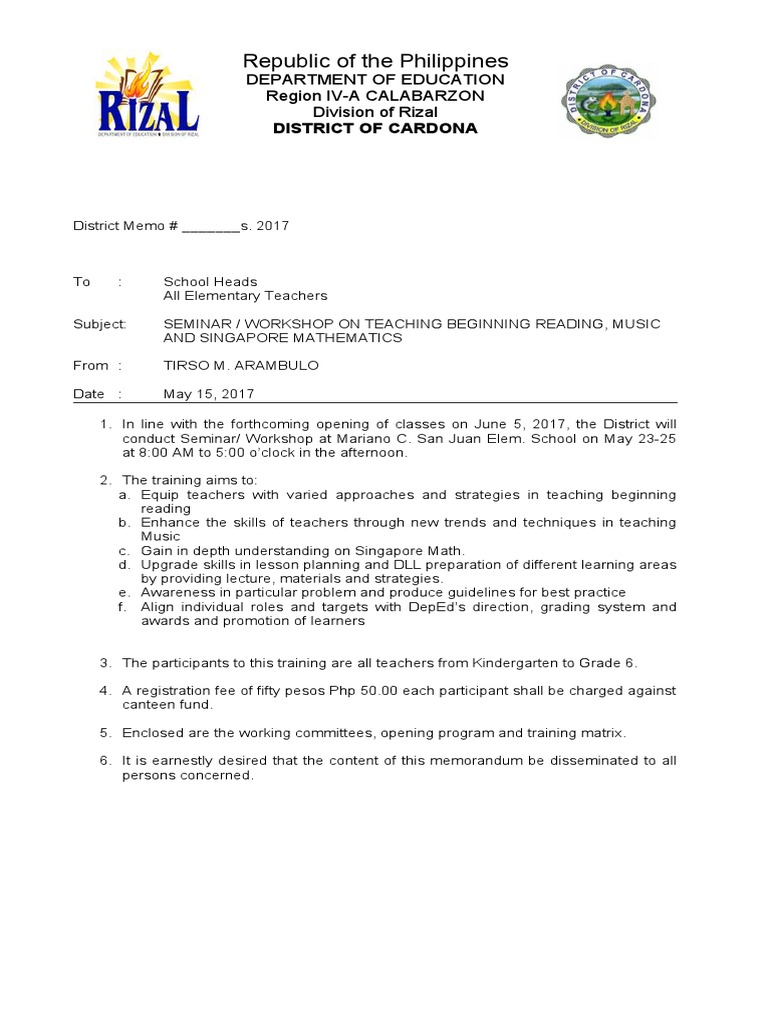 District Inset.2017 | Download Free PDF | Communication | Learning