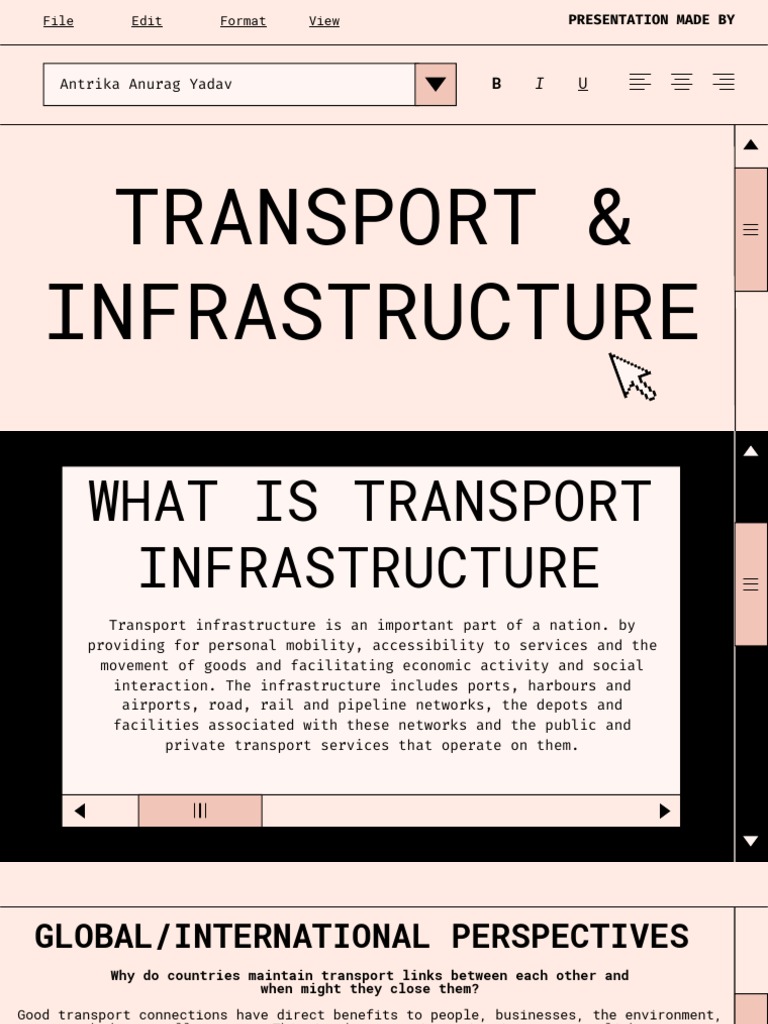 Transport and Infrastructure GP | PDF | Transport | Public Transport