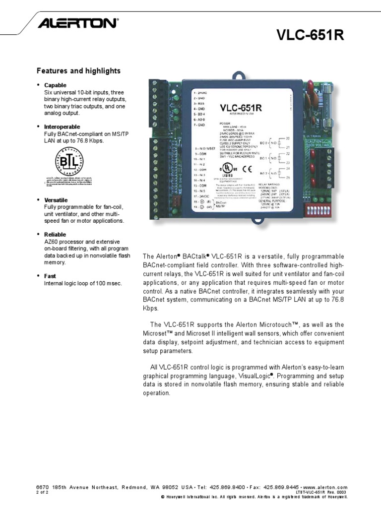 VLC-651R: Features and Highlights | PDF | Input/Output | Computing