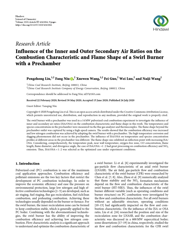 Burner | PDF | Combustion | Carbon Dioxide