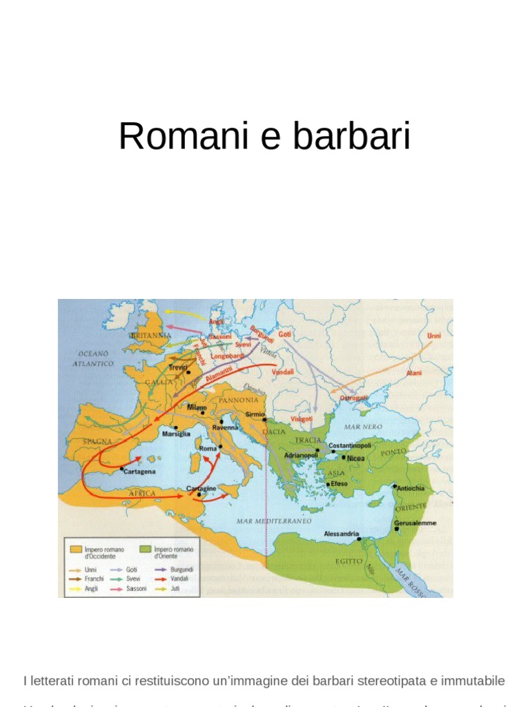 Romani e Barbari | PDF