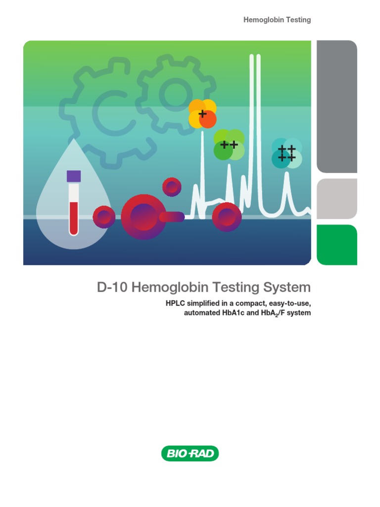 D-10 Hemoglobin Testing System | PDF | Glycated Hemoglobin | Diabetes