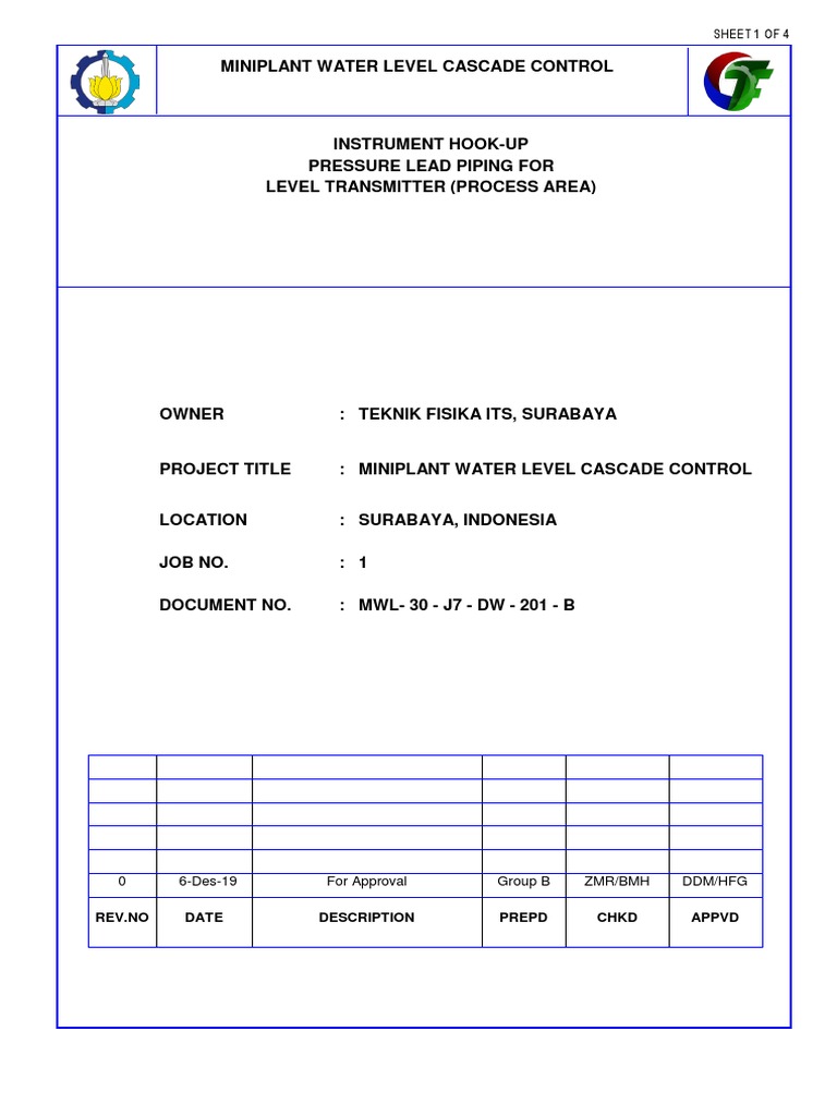 Sheet 1 of 4: Rev - No Date Description Prepd CHKD Appvd | PDF | Metals ...
