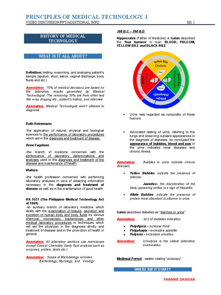 History of Medical Technology What Is It All About? | PDF | Medicine ...