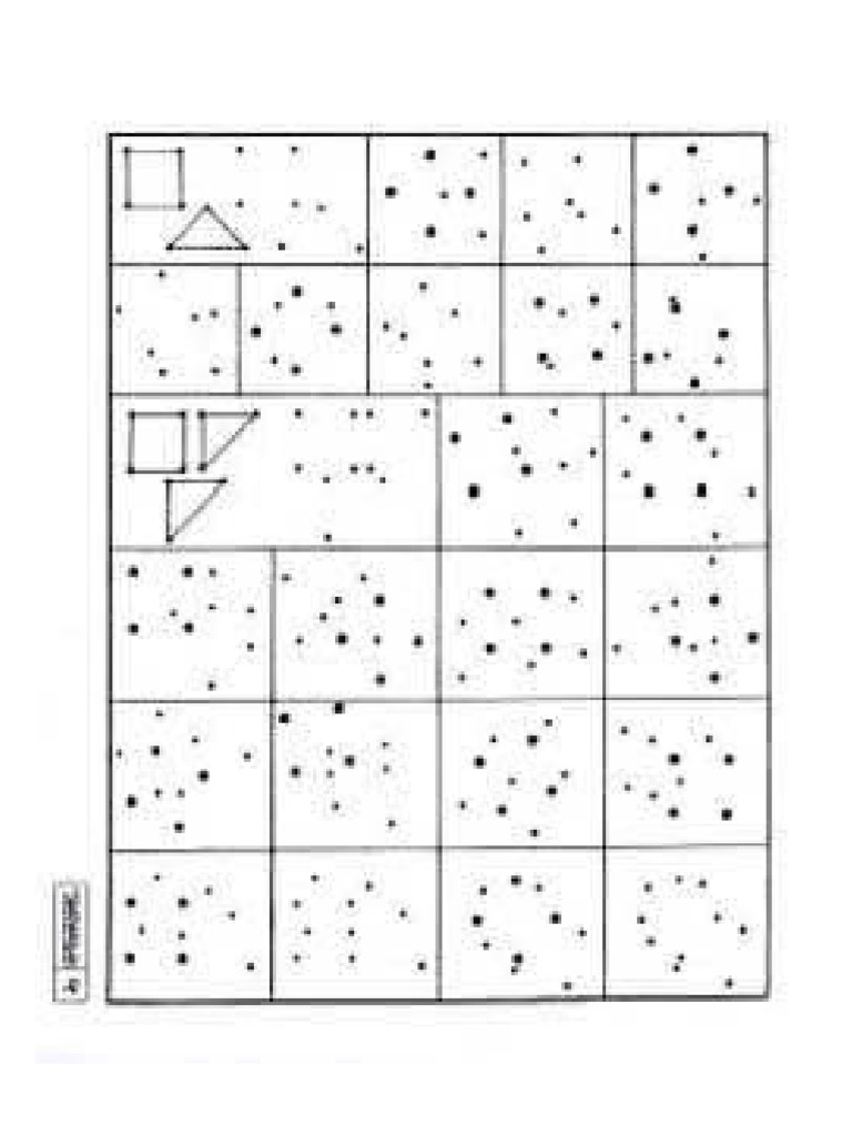 Ejercicio de Praxias Visuales | PDF