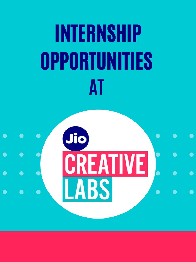 Jio Creative Labs JD Interns | PDF | Brand | Advertising