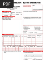 IPC ADR Reporting Form | PDF | Pharmacovigilance | Health Care